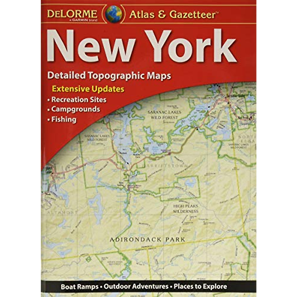 Delorme New York Atlas & Gazetteer (New York State Atlas & Gazetteer)