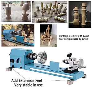 Mini Lathe Machine Multi-Purpose Lathe With Professional Tools Torno Para Madera Cutting Grinding Polishing Desktop Metal Lathes Easy To Use