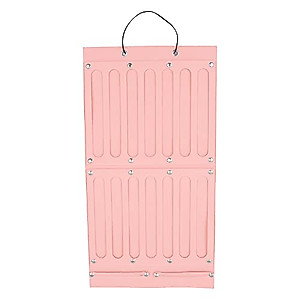 Aohuada Headband Holder for Girls Hair Bows, Baby Hair Accessory Storage Display Sturdy Rope, Baby Headband Organizer for Girls Room, Door, Closet, Hair Clips Storage Organizer, Light Pink