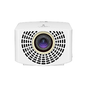 LG HF60LA LED Full HD Cinebeam Projector with Smart TV and Bluetooth Sound Out (White) (Renewed)