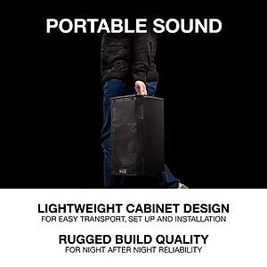 ALTO TX310 – 350W Active PA Speaker with 10" Woofer for Mobile DJ and Musicians, Small Venues, Ceremonies and Sports Events, Black