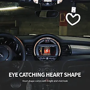 Kei Project JDM Tsurikawa Ring Japanese Subway Train Bus Handle Hand Strap Drift Charm Bosozoku (Heart: Black)