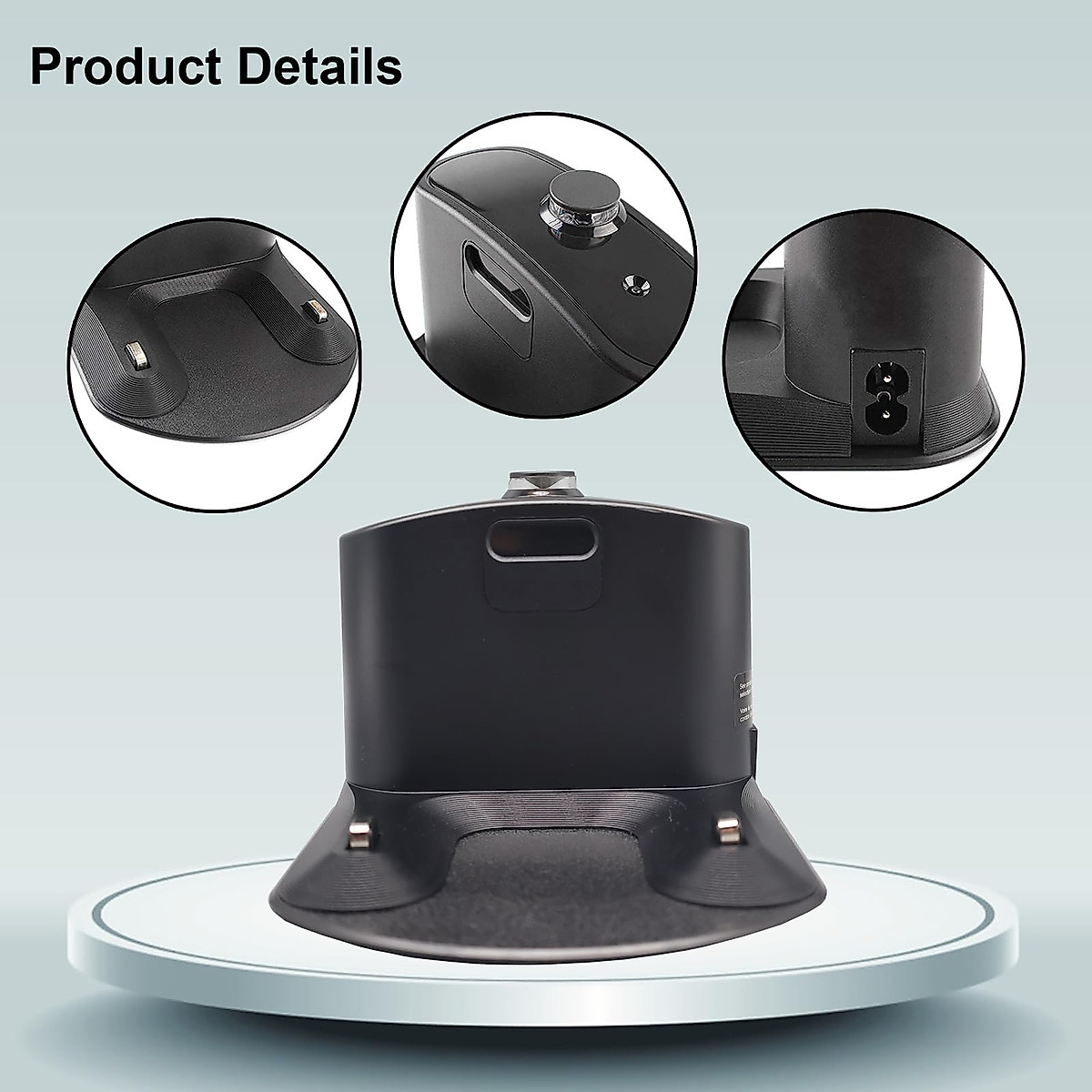 Roomba Charging Base, Roomba Charger Dock, Replacement Roomba Docking Station for irobot Roomba e5 e6 i8 i7 i6 i4 i3 i1 500 600 700 800 900 Series -Charger ADF-N1 17170 17064 4452369