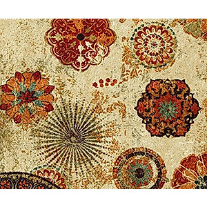 Mohawk Home Caravan Medallion Ornamental Accent Area Rug, 2'6"x3'10", Multi