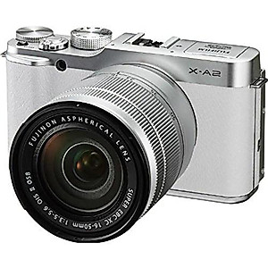 Fujifilm X-A2 Mirrorless Digital Camera with 16-50mm Lens (Brown) - International Version (No Warranty)