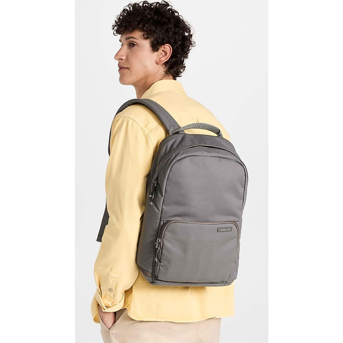 BREVITE The Backpack, Charcoal Grey, One Size