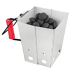 Royal Gourmet Foldable Charcoal Chimney Fire Starter Camping Grill