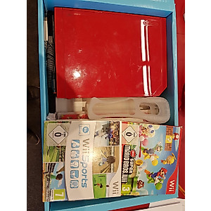 Nintendo Wii Console (Red)