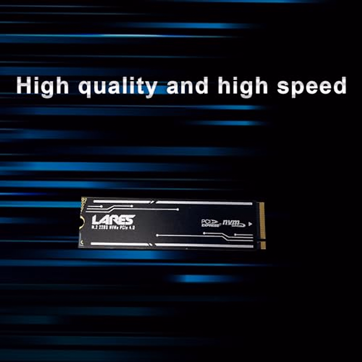 LEVEN JPS850 4TB PCIe Gen4 3D NAND NVMe M.2 SSD with Thermal Pad and Heat Sink
