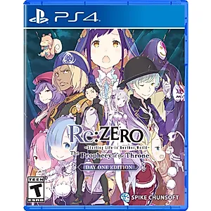 Re:ZERO – The Prophecy of the Throne Day One Edition – PlayStation 4