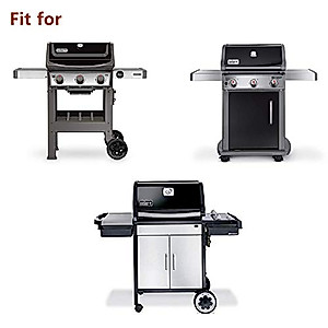 only fire Gas Grill Cover, Waterproof Outdoor BBQ Cover Replacement for Weber 7139 Spirit II 300 and Spirit 300 Gas Grills, 51”L X 17.8”W X 42”H