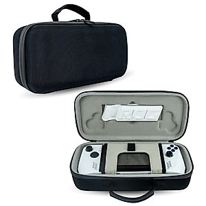 Hzycwgone Hard Case Bag for ASUS ROG Ally 7" 120Hz Gaming Handheld,ROG Ally Stand Carrying Case with Extra Room for Cable,Charger & Cards