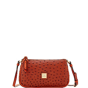 Dooney & Bourke Handbag, Ostrich Lexi Crossbody - Cognac
