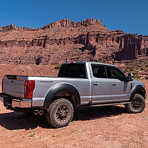 Bushwacker Extend-A-Fender Extended Front & Rear Fender Flares | 4-Piece Set, Black, Smooth Finish | 30906-02 | Fits 2003-2006 Toyota Tundra (Excludes Crew Cab)