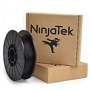 NinjaTek 3DCH01129005 NinjaTek Cheetah TPU Filament, 3.00mm, TPE.5kg, Midnight (Black) (Pack of 1)