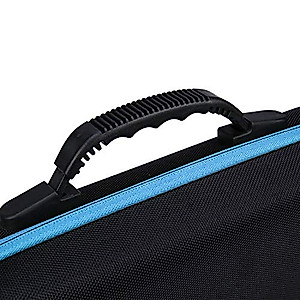 60 Slots Diamond Painting Storage Case, Shockproof Diamond Art Craft Accessories Containers for Jewelry Beads Rings Charms Glitter Rhinestones Come with 60 Plastic Jars (Blue)