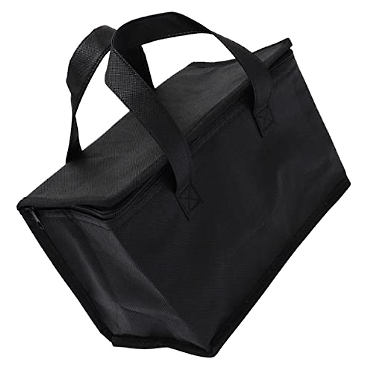 UPKOCH Camping Insulated Bag 4pcs Insulation Cold Food Insulated Portable Insulation Thermal Insulation Non-woven Fabric Drinks Black Aluminum Delivery Storage