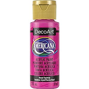 DecoArt Americana Acrylic Paint, 2-Ounce, Royal Fuchsia