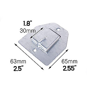 CLAIRLA Wall Fan Mounting Bracket oscillating Supports - Hidden Holder Brackets for oscillation fans - Concealed Blind Support Hook kit For Ceiling Mount Fan (1Pack)