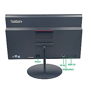 Lenovo ThinkCentre M810z All in One Desktop Computer PC, Intel Core i3-6100 3.70 GHz Processor, 8GB Ram, 256GB SSD, WiFi & Bluetooth, Keyboard Mouse, Win 10 Professional (Renewed)