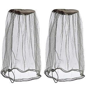 2 Mosquito Head Net with Carry Bag