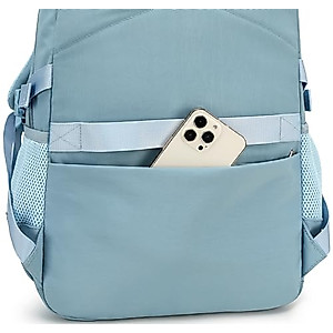 CAMTOP Laptop Backpack 15.6 Inch College Middle School BookBag Travel Backpacks Casual Daypacks (17 Inch, Blue)