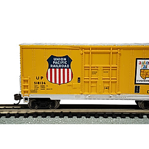 Bachmann Trains - HI-Cube Box CAR - Union Pacific® #518126 - N Scale Silver