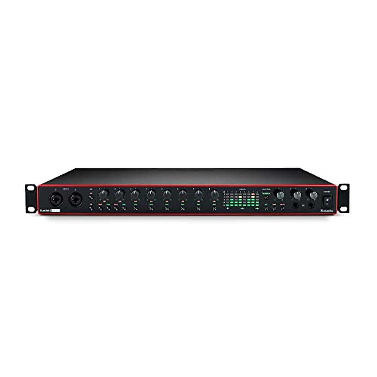 Focusrite Scarlett 18i20 3rd Gen 18x20 USB Audio Interface Bundle with FocusProAudio Microphone Cables (2-Pack), MIDI Cables (2-Pack) and TRS Cable (2-Pack) (7 Items)