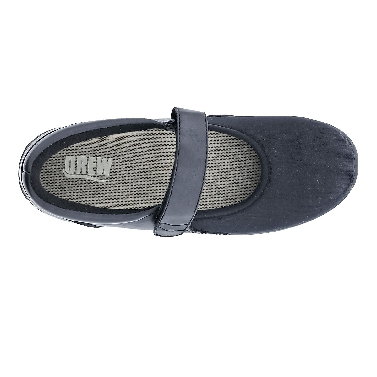 Drew Magnolia - Women's Mary Janes Blk/blk Stch - 9.5 Wide