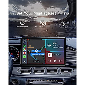 Carlinkit CarPlay Ai Box Android 12.0, 8+128G Adapter with Netflix, YouTube, Hulu,Disney+，Ai Box CarPlay Dongle Magic Box Carplay to Stream Media to Car & TV, Wireless CarPlay & Android Auto