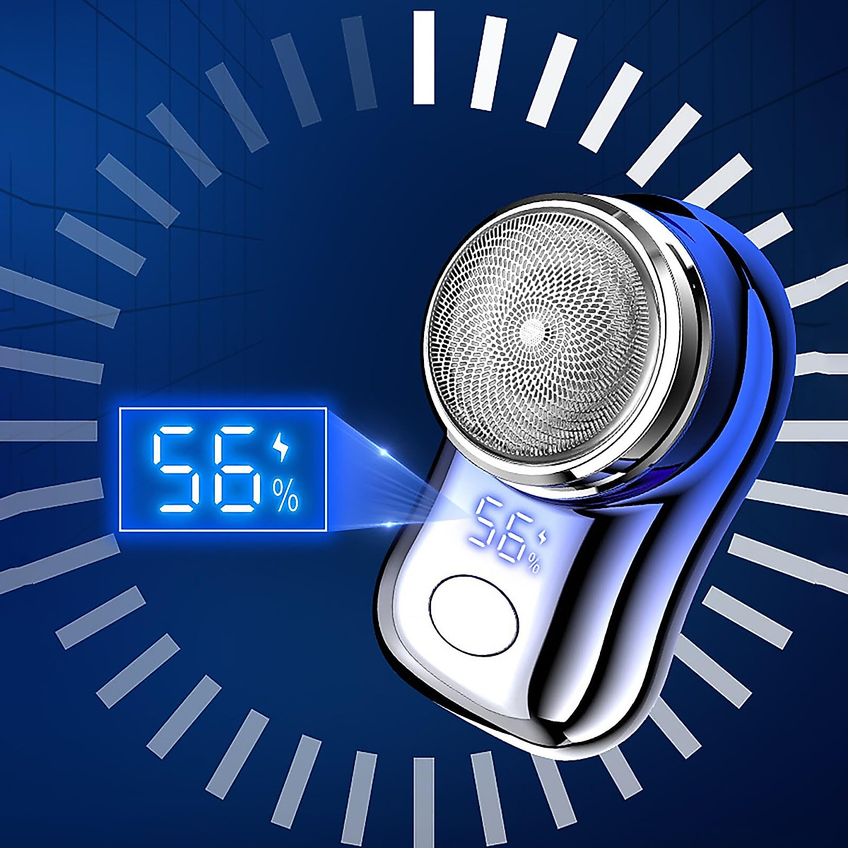 Men's Electric Shaver - USB Cordless Rechargeable Wet & Dry Shaver - Pocket Portable Electric Shave, Mini Electric Shaver Hair Removal Tool Practical Gifts for Men Women