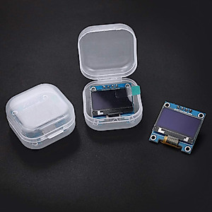 IZOKEE 0.96'' I2C IIC 12864 128X64 Pixel OLED LCD Display Shield Board Module 4 Pin for Arduino for Raspberry Pi (Pack of 3pcs, White-IIC)