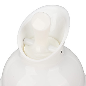 Fdit Salad Dressing Mixer Bottle, Salad Dressing Shaker, Salad Dressing Bottle 200ml Salad Dressing Shaker Salad Dressing Container (White)