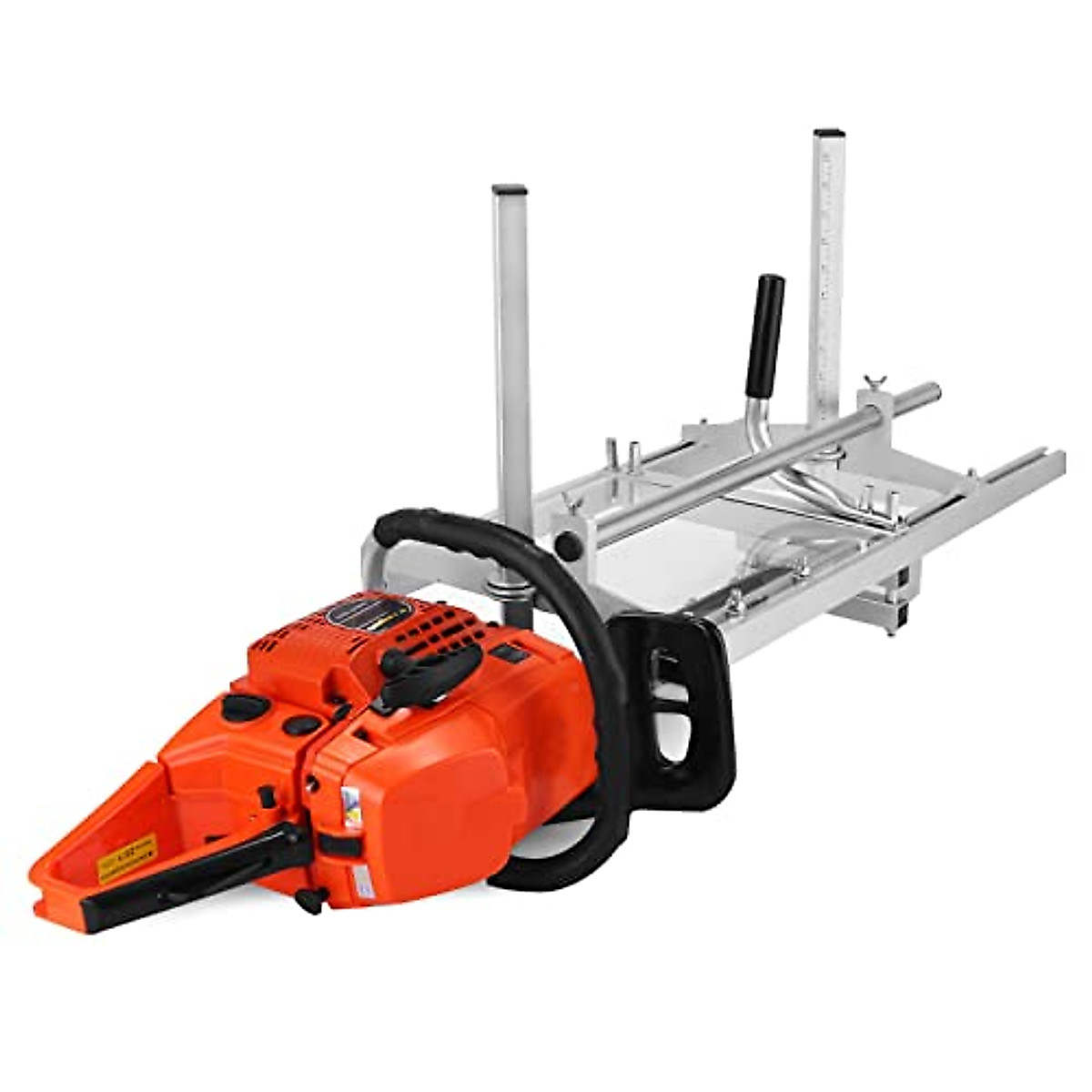 SHZOND 14"-36" Chainsaw Mill and Milling Rail System Aluminum Steel Rail Mill Guide System, 9FT Chainsaw Mill Rail Guide (rail mill guide system)