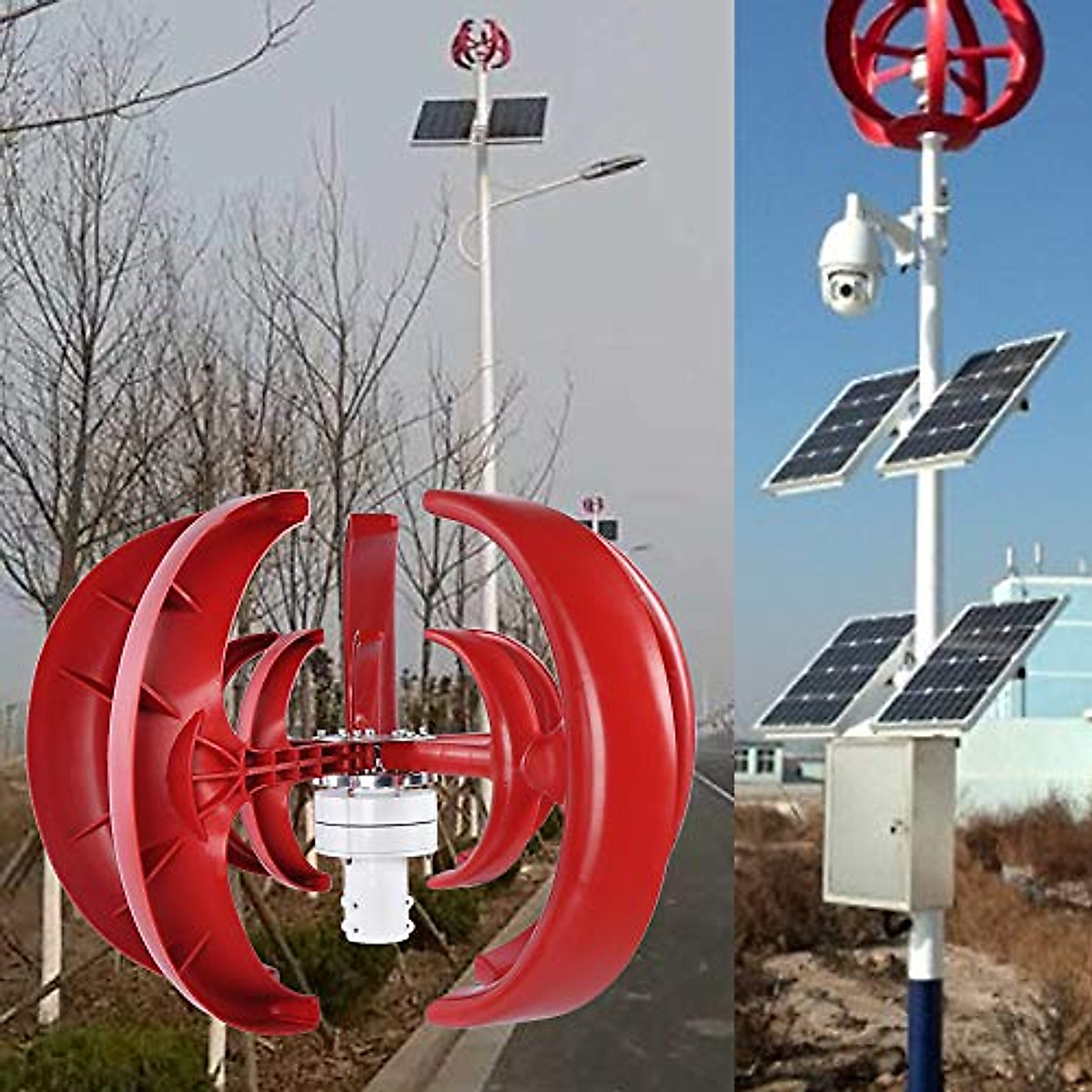 Windmill Generator, Wind Power Machine Low Failure Rate 400W for Marine Industrial Energy for Home Garden Boat(#2)