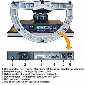 Dell 1505FP Black 15” Screen 1024 x 768 Resolution Refurbished LCD Flat Panel Monitor