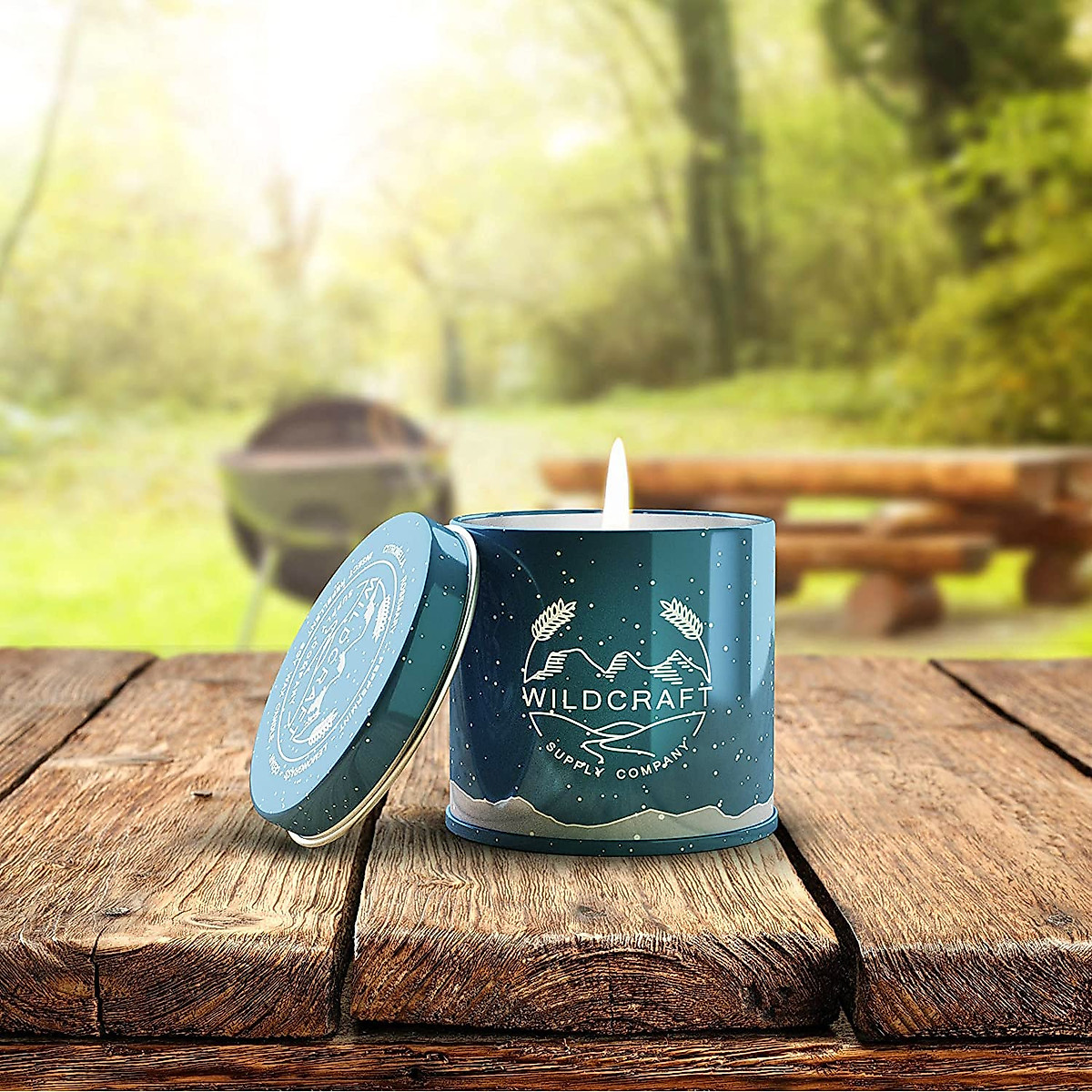 Citronella Candle Soy Wax Candles Aromatherapy Outdoor Indoor Candles Natural Soy Wax Candle with Rosemary Peppermint Lemongrass and Cedarwood