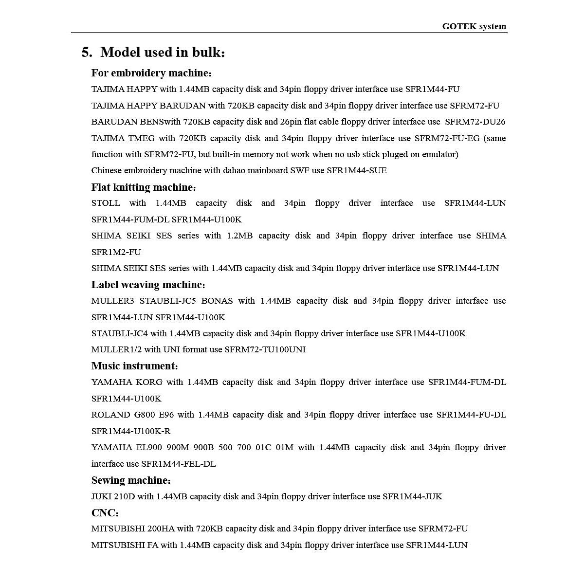 GoTEK SFR1M44-U100 3.5 Inch 1.44MB USB SSD Floppy Drive Emulator Grey
