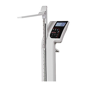 Rice Lake Digital Physician Scale (150-10-5) Medical Scale,Eye Level Physician Scale, 150-10-5 550lb(250kg) x 0.2lb(100g) includes 6 AA batteries ,New