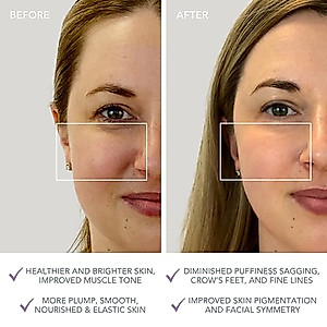 FOREO BEAR Mini Microcurrent Facial Device - Face Sculpting Tool - Firm & Contour - Reduce Double Chin - Non-Invasive - Increases Absorption of Facial Skin Care Products - Lavender