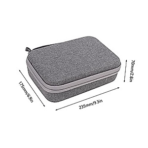 Tgoon Drone Controller Storage, Anti Wrinkle Drone Controller Carrying Case for 3 Controller