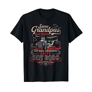Vintage Hot Rod Grandpa T-Shirt