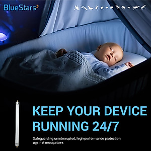 BlueStars 4-Pack Premium Quality 6-Watt 32050 4 Pin Base Replacement Bulbs for DynaTrap Indoor Trap Models DT2000XL, DT2000XLP, DT2000XLPSR, DT3012