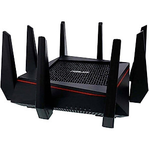 ASUS WiFi Gaming Router (RT-AC5300) - Tri-Band Gigabit Wireless Internet Router, Gaming & Streaming, AiMesh Compatible, Included Lifetime Internet Security, Adaptive QoS, Parental Control, MU-MIMO