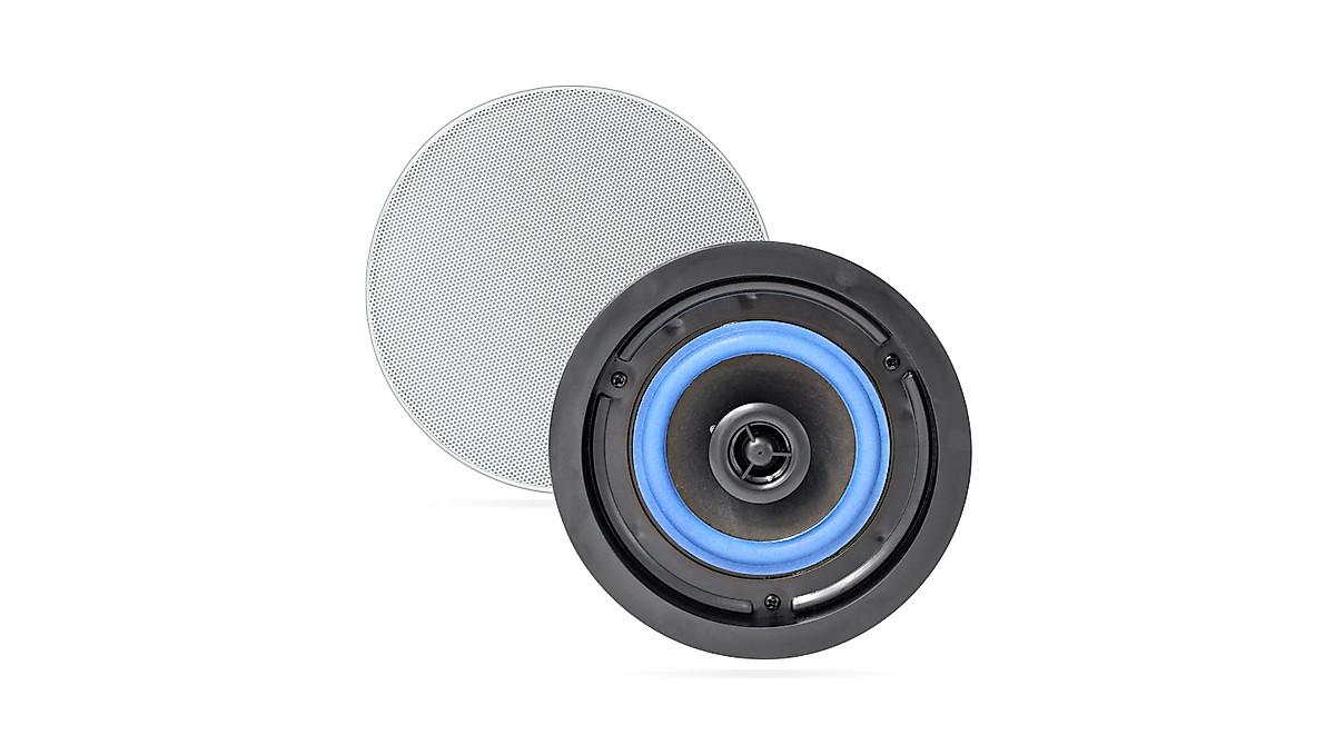 Herdio 4 Inch in-Ceiling Speaker 80 Watts Full Range Celling Speaker ...