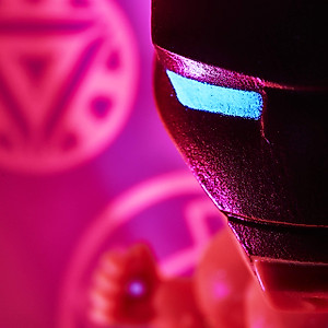 WOW! PODS Avengers Collection - Ironman | Superhero Light-Up Bobble-Head Figure | Official Marvel Collectable Toys & Gifts