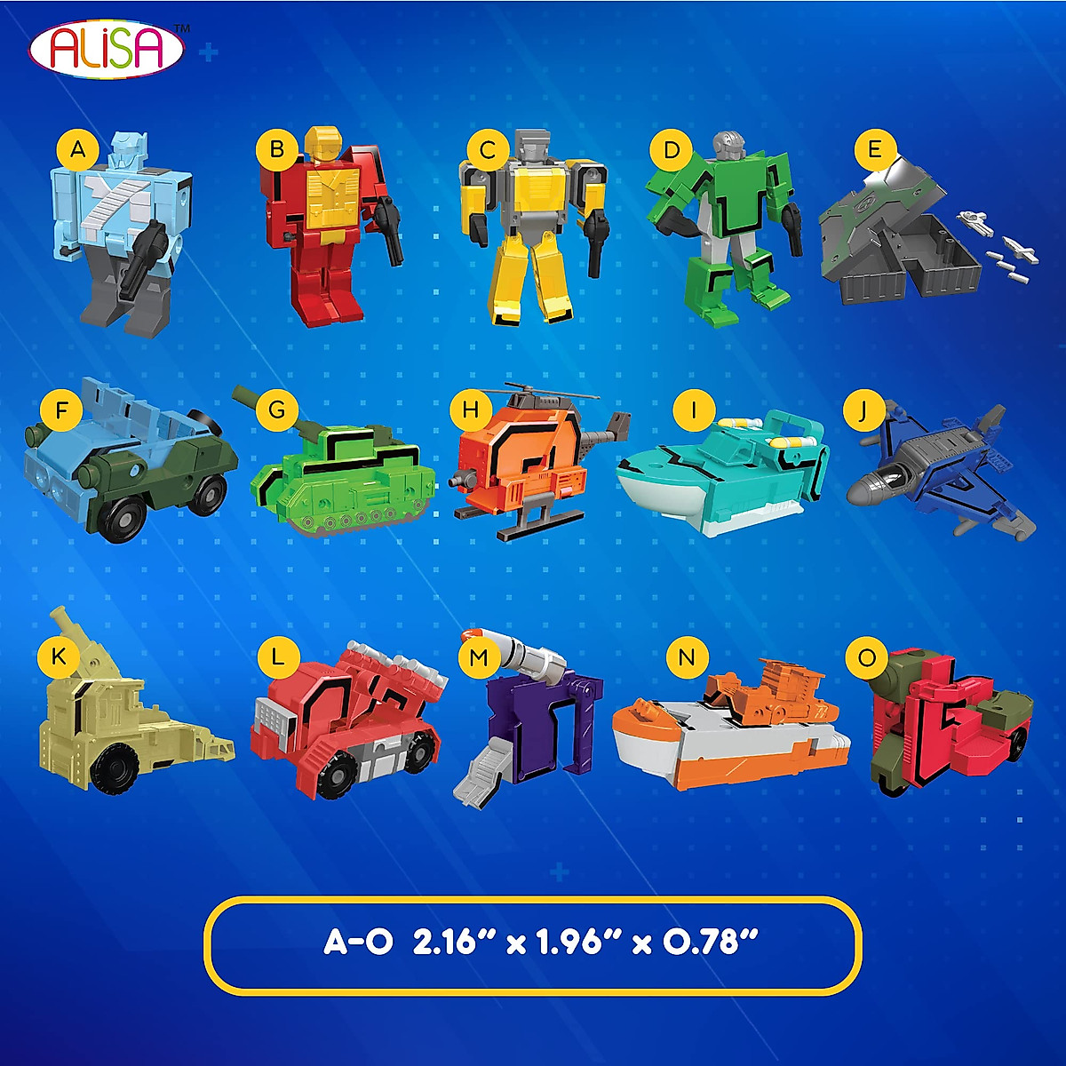 Number Robots Transforming Action Figures - 10 Numbers and Math Signs - Learning Robot Transforming Vehicle Toys, Number Bots Gift for Kids Educational Learning Toys - Transbot Digitech S