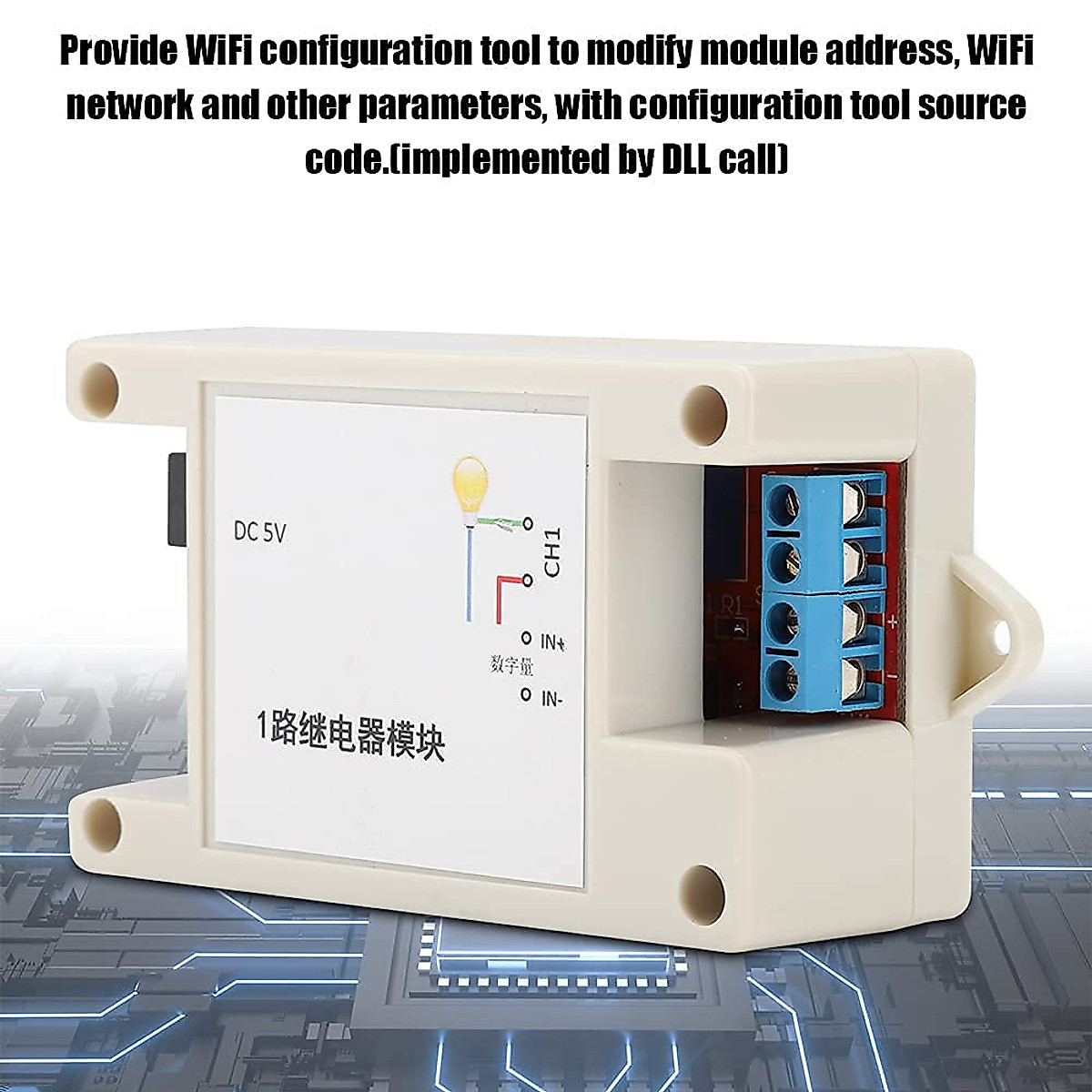 YYQTGG Optocoupler Module, with Abs ESP8266 Channel Relay Relay Module Board Comunicaciones y dispositivos periféricos
