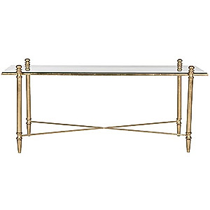 Safavieh Home Collection Tait Gold Coffee Table
