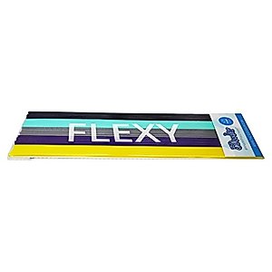 3Doodler Create Flexy 3D Printing Filament Refill Pack (X25 Strands, Over 200'. of Extruded Plastics!) - Retro Flexy
